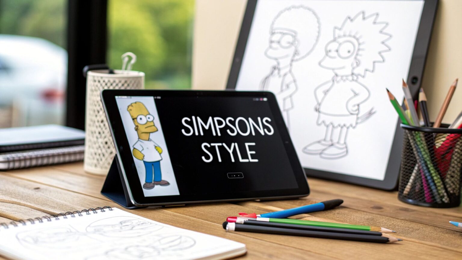 What Exactly is The Simpsons Art Style